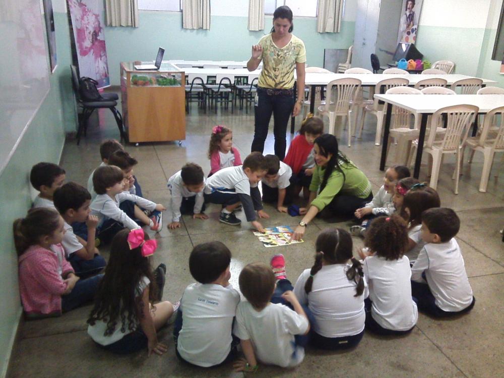 1° período - Ed. Inf.: Jogo “Puxão de Orelha”. - Escola "Professor ...